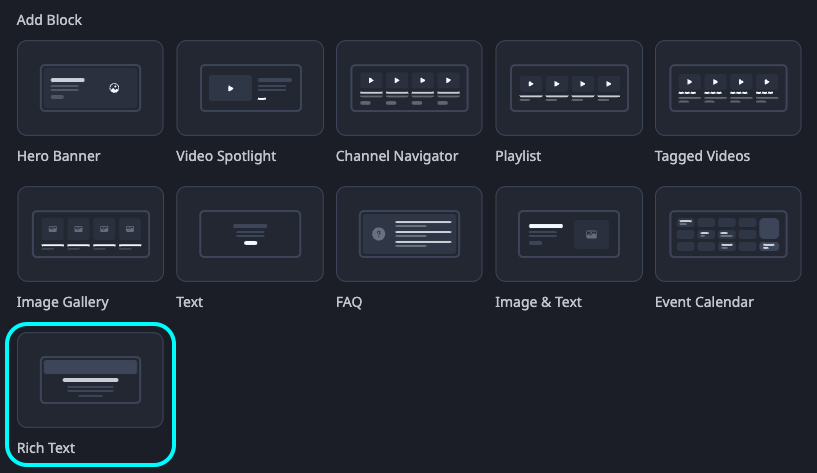 How to Use the Rich Text Block